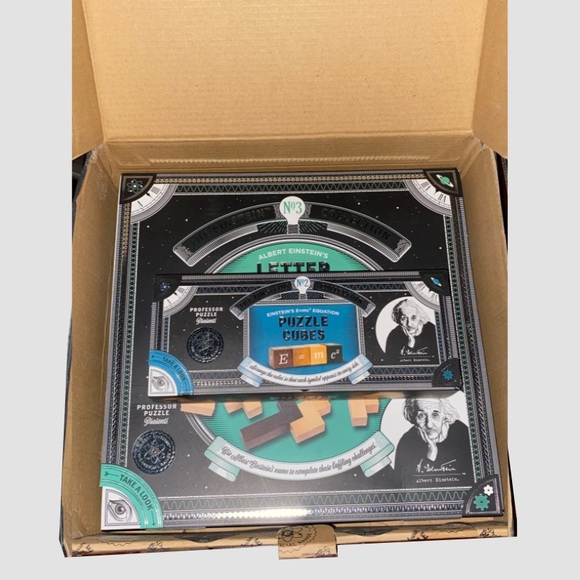 Amazon | Toys | Albert Einsteins Letter Block Puzzle The Einstein ...